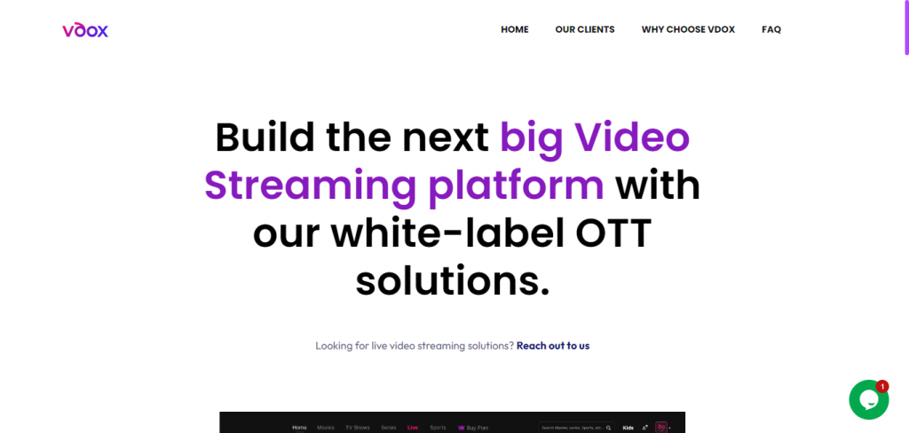 Top 20 White Label OTT Platforms for Video Streaming